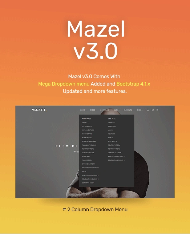 Mazel - Multipurpose Bootstrap 4 Template by niletheme Mazel - Multipurpose Bootstrap 4 Template by niletheme